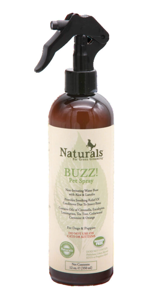 Naturals Buzz! Pet Shampoo and Leave-In Spray 12oz - The Groomery